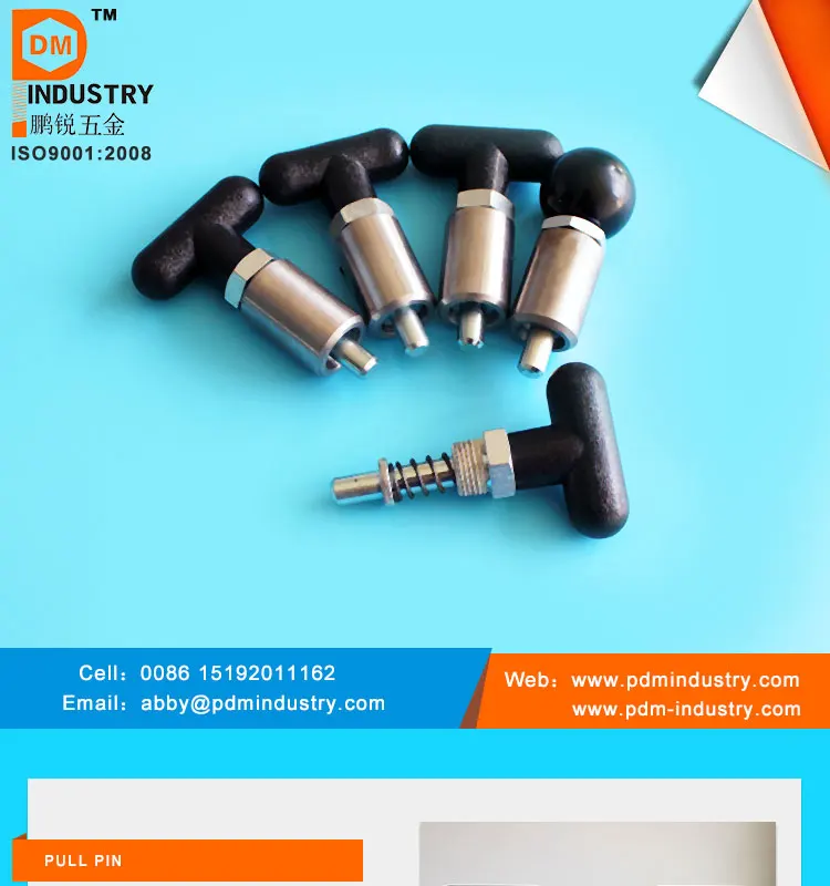 Red Handle Spring Loaded T Handle Pull Pins| Alibaba.com