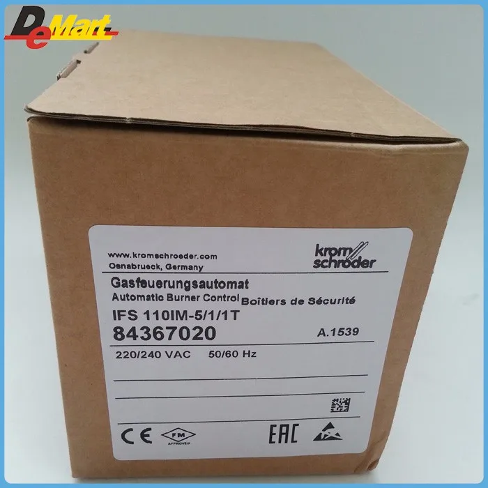 Krom-schroder Flame Controller Ifs 110im-5/1/1t,Pn-84367020 - Buy ...