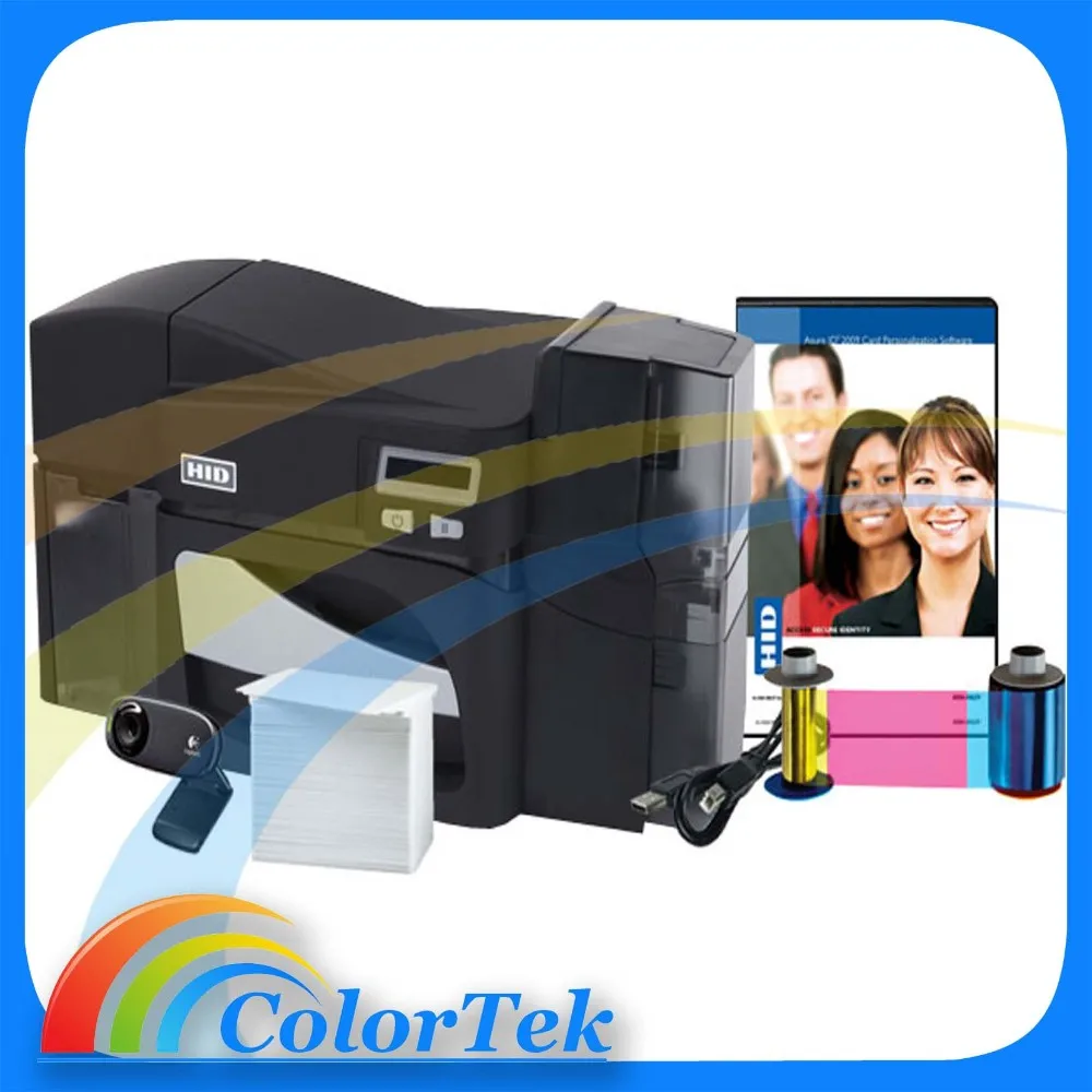 HID Fargo Dtc4500e PVC Card Printing Machine - Edge to Edge