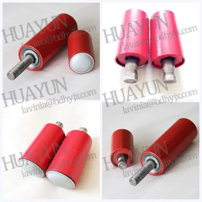 76mm Dia Aligning Steel Tube Guide Vertical Idler Roller