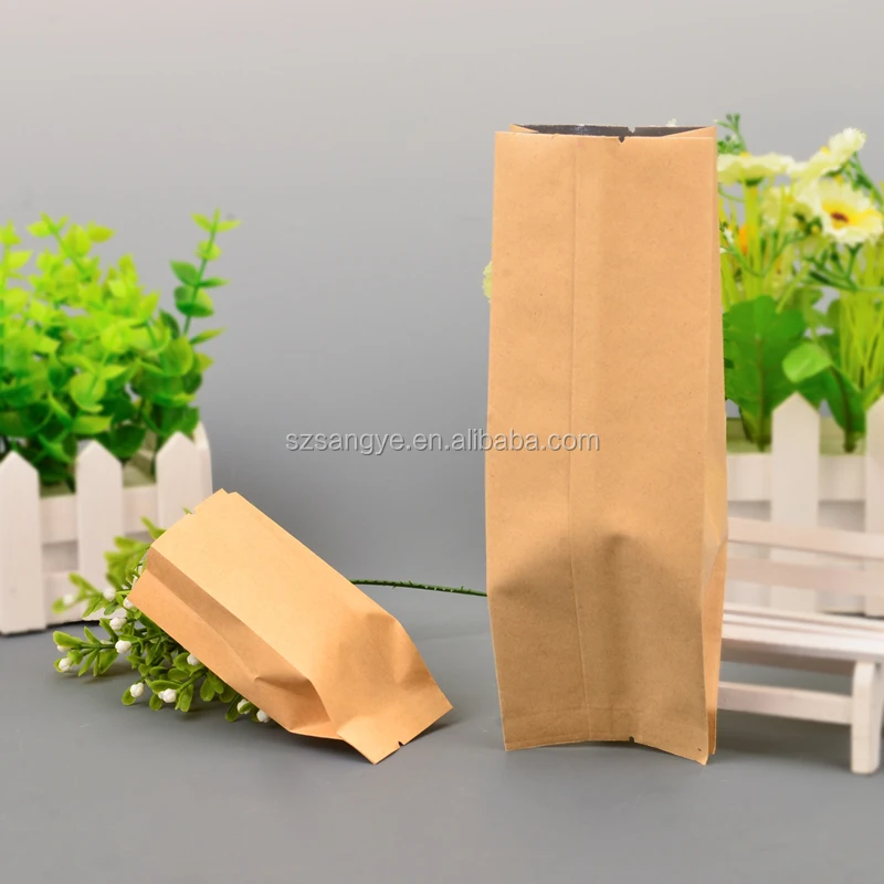 Kraft Paper Packages For Packing Coffee Beans Or Tea Szsygr-27 - Buy ...