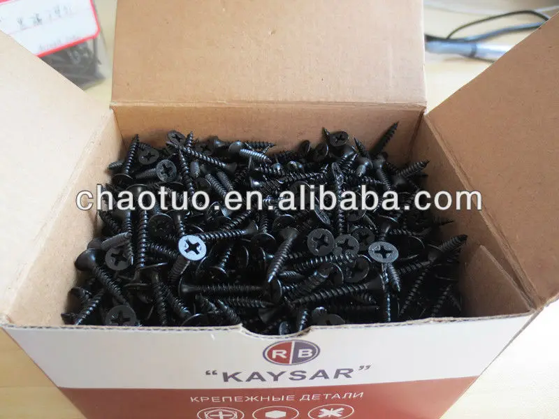 1000pcs Box Packing 3.5x25mm Drywall Screw Gypsum Screw - Buy Gypsum ...
