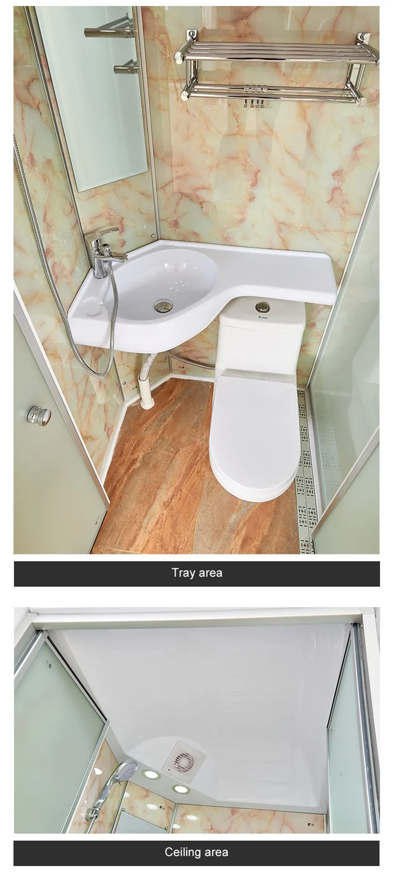 Superme Quality Easy To Install Prefabricated Bathroom Pod - Buy ...