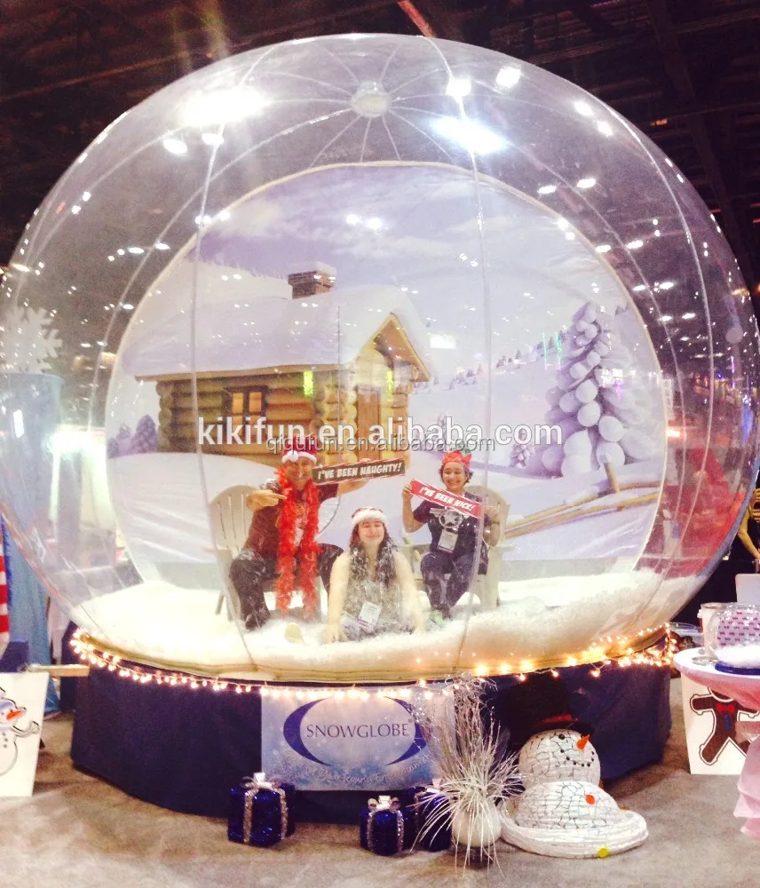 Large Christmas Snow Globe/ Inflatable Snow Globe Pvc Tarpaulin ...
