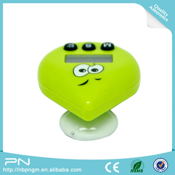 Water-drop Shape Digital Shower Timer Waterproof Timer With Suction Cup ...