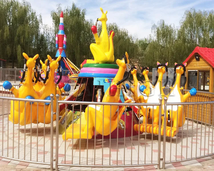 Attractions Outdoor Fun Fair Machines Kangaroo Jumping