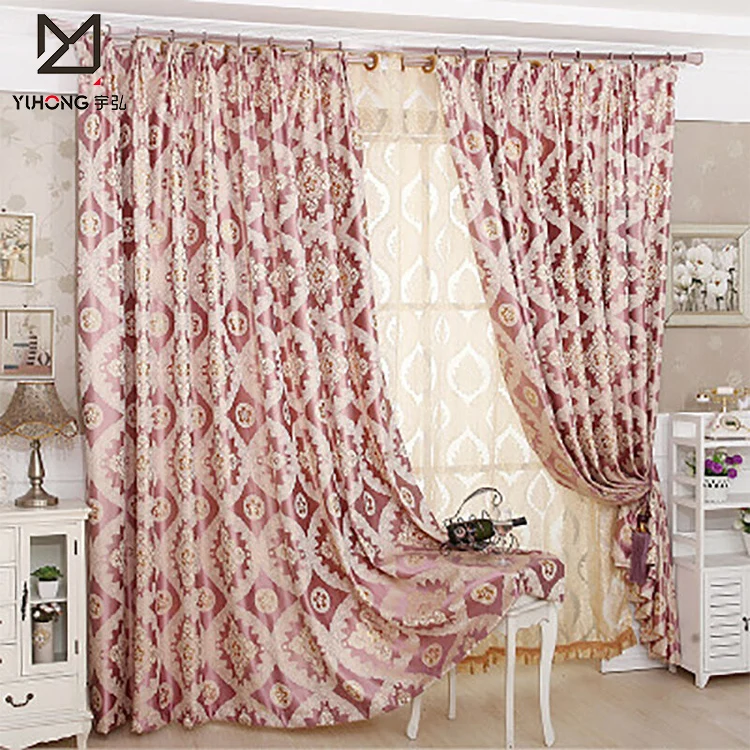 Turkish Fancy Window Curtains Embroidery in the Room