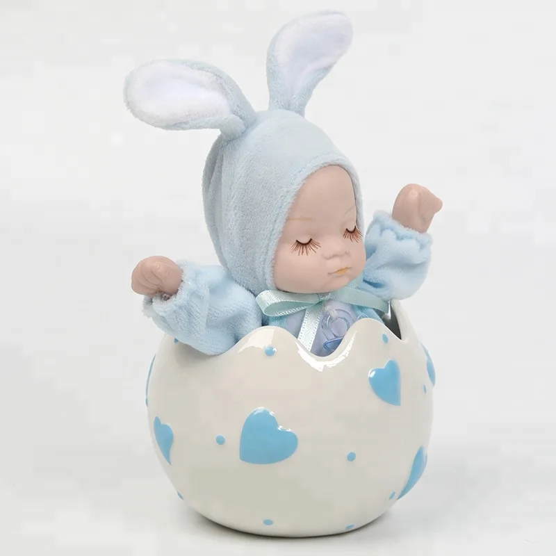 Portable Hand-made Shake Head Porcelain Doll Music Box - Buy 2019 ...