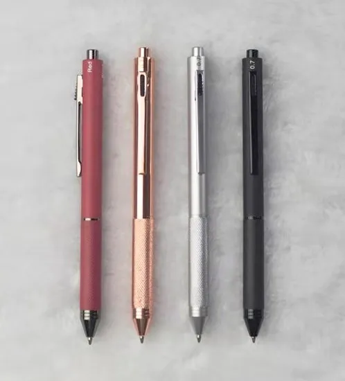 4-in-1 Metal Multifunction Pen - Practical and Promotional