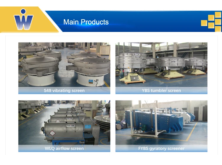 1200mm Diameter Vibro Separator For Palm Oil Vibrating Screen - Buy ...