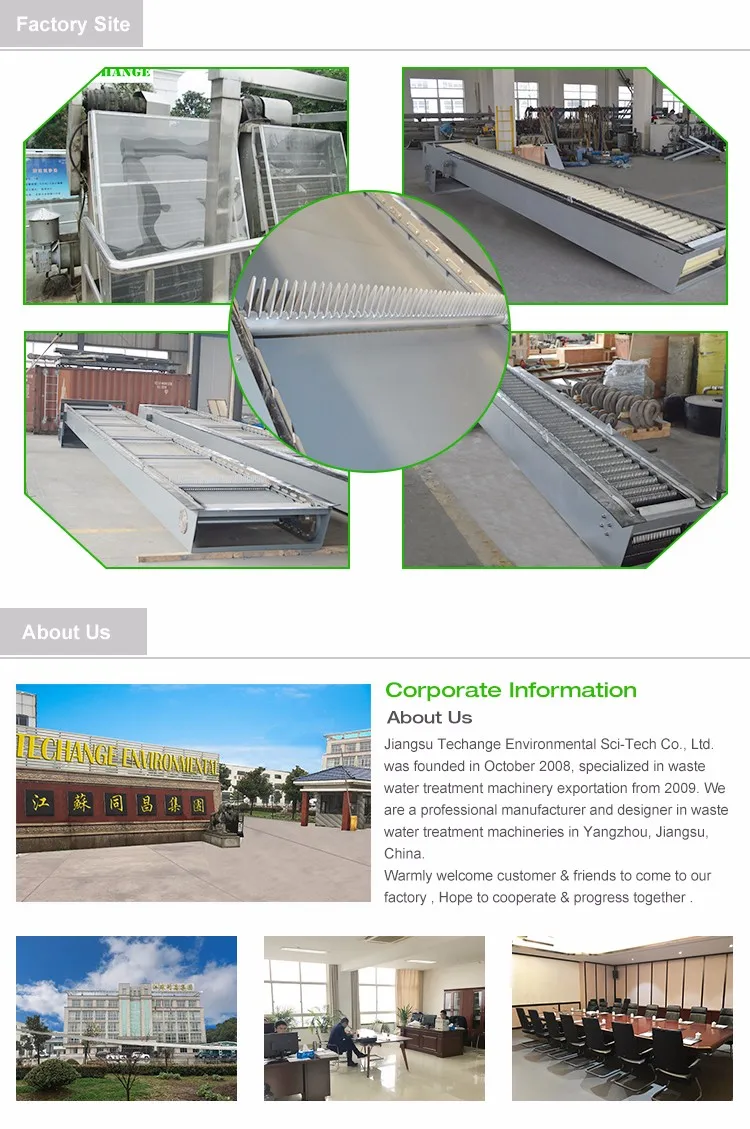 Perfect Sewage Treatment Plant Bar Screen For Wastewater Treatment ...