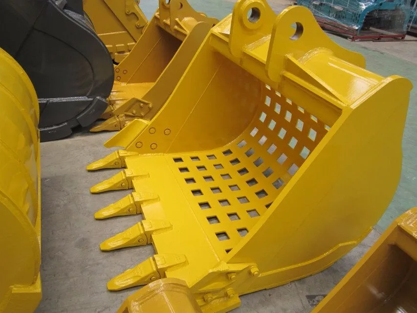 20t Oem Standard Size Excavator Skeleton Bucket/bucket Crusher For ...