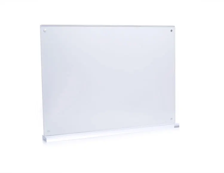 Double-foot Customized Acrylic A3 Paper Holder A3 Paper Holder Menu For ...