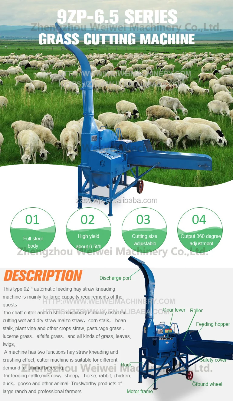 Weiwei Silage Making Chaff Cutter - Efficient Feed Processing