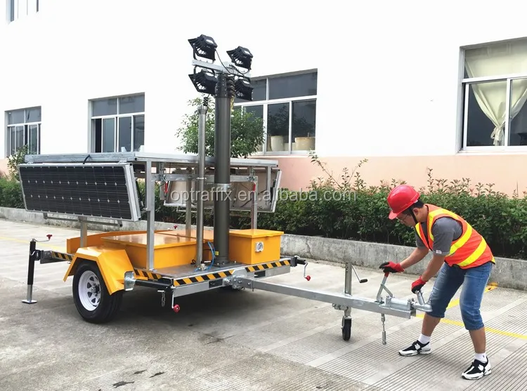 2 Years Warranty Ip65 Mobile Led Light Tower,Solar Light Tower,Mobile ...