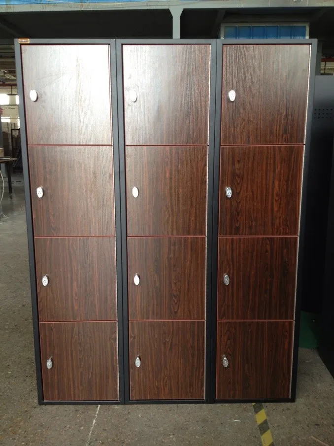 Wooden Style Locker/ 12 Door With Hook - Buy Steel Frame Lockers ...