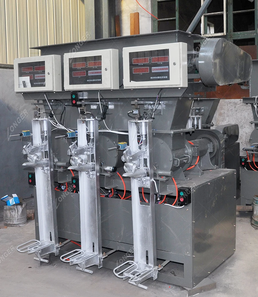 Fully Automatic 25kg-50kg Bags Filling Cement Bagging Equipment Sand ...