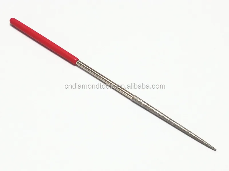 Electroplated Diamond File/triangle Nail File/round Diamond File - Buy ...