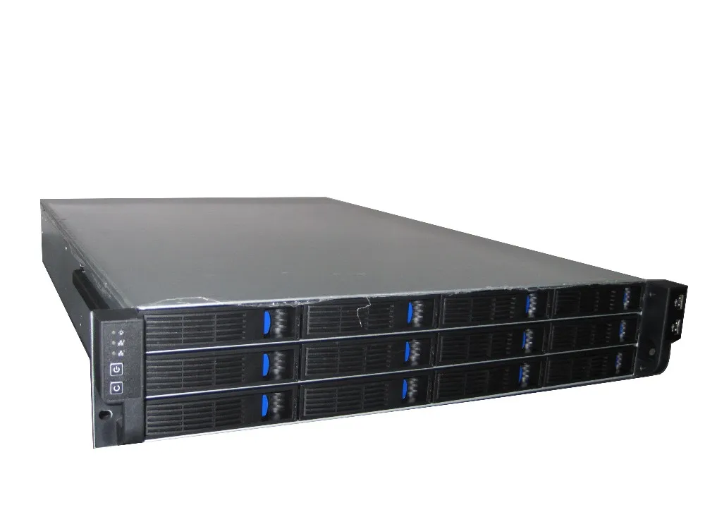 2U Rackmount Server SAN NAS Case Chassis - 12 Hdds-ht/hts
