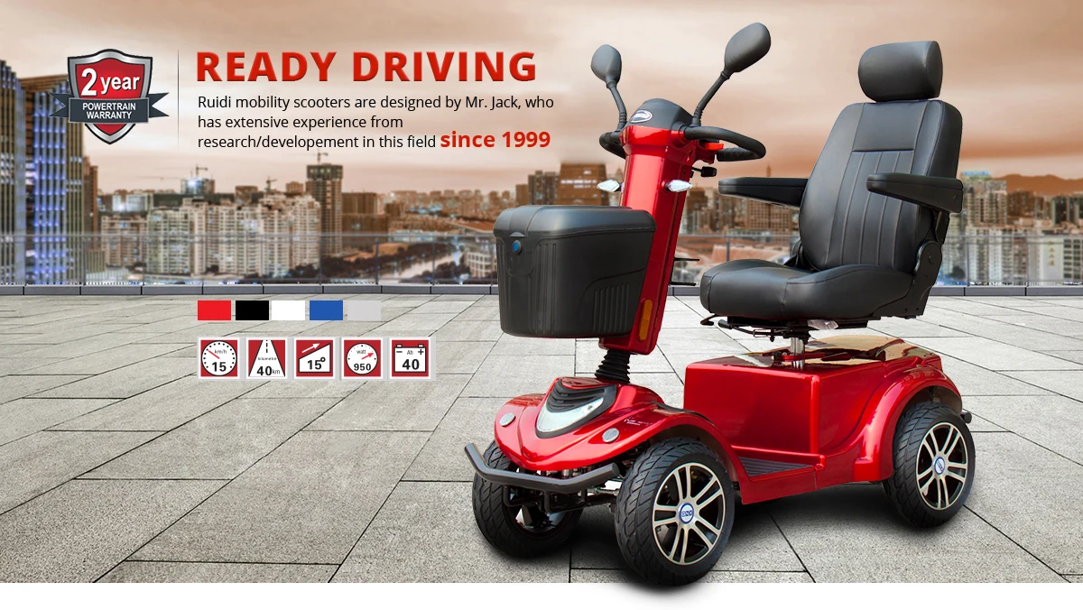 Jinhua Ruidi Vehicle Industry Co., Ltd. - mobilit scooter, electric scooter