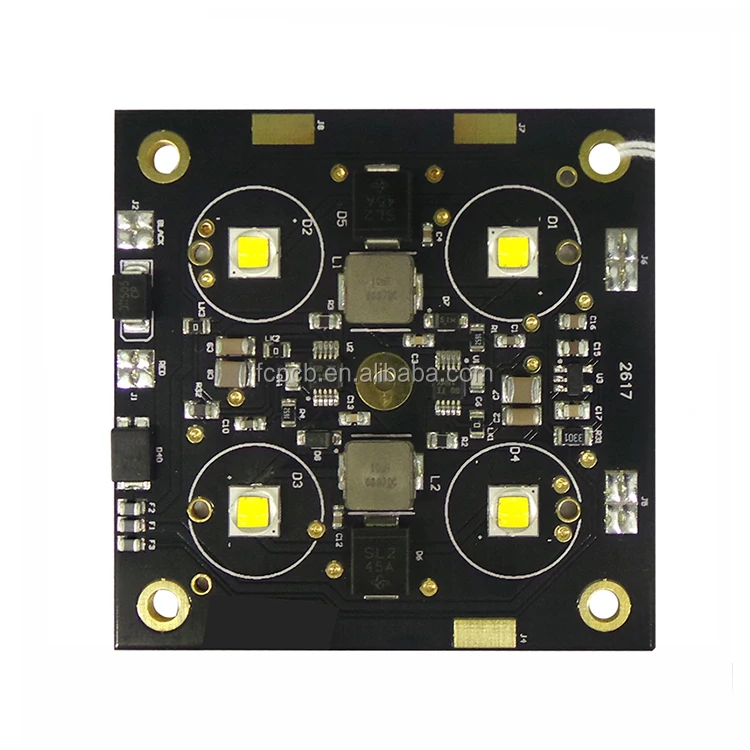 Aluminum Pcb Mounted 3w High Power Led,Mcpcb Led Aluminum Circuit Board ...