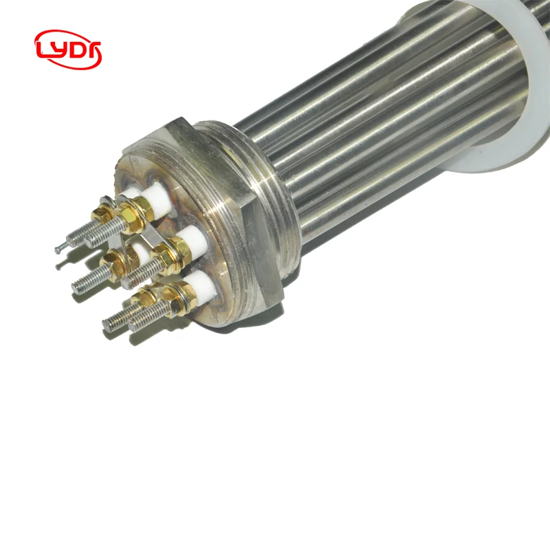 Lydr Flange Thread Instant Heating Element 12v 24v Dc Water Heater ...