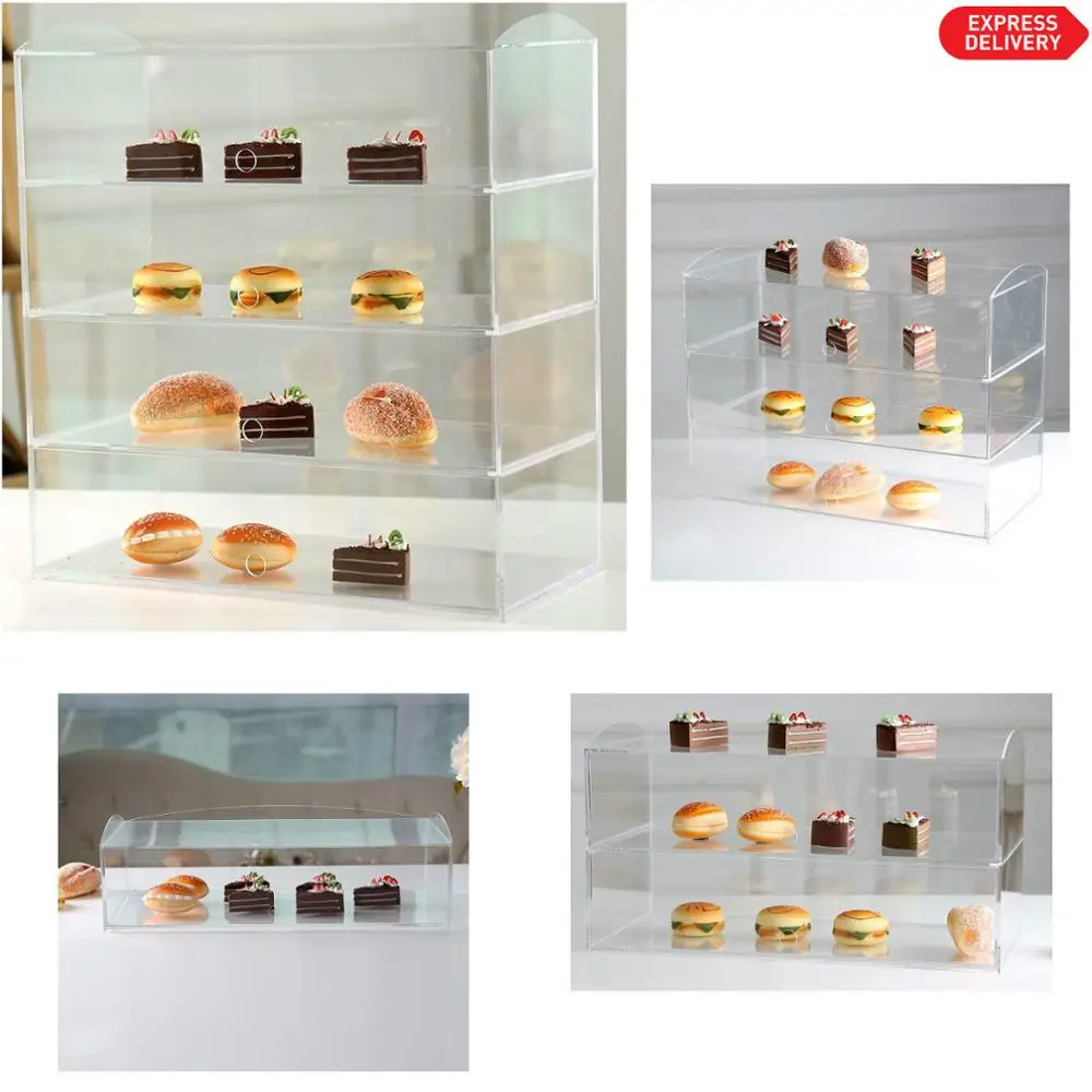 Glowdisplay Acryl Bakkerij Gebak Vitrine Stand Kast Broodjes Donuts ...