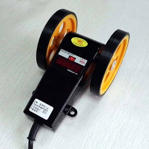 Digital Textile Yarn Fabric Length Measuring Wheel Meter Counter - Buy ...