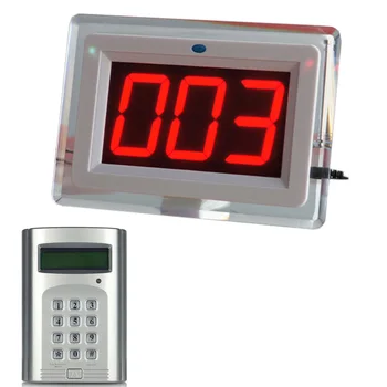 Wireless Queue Management Call Pad And Display Number Caller - Buy ...