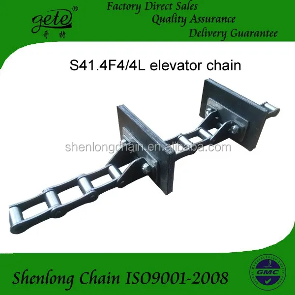 Agricultural Grain Elevator Chain S41.4f4,Pitch 41.4mm Chain With F4 ...
