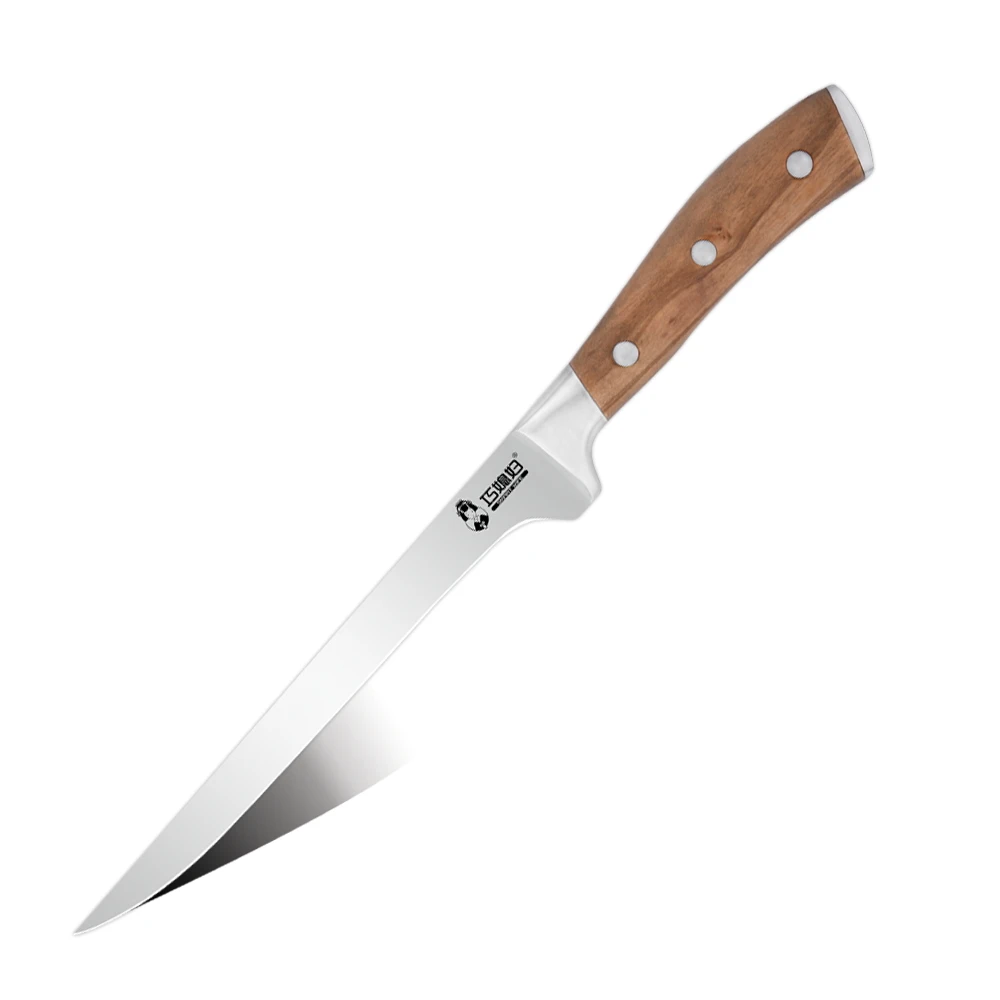 German Stainless Steel Bone Cutting Fillet Fish Knives,7 Inch Boning ...