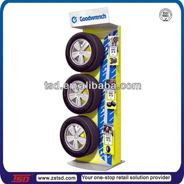 Custom Hot Sale Motorcycle Metal Steel Tire Display Rack Car Wheel Tire ...