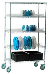 G02 SMT Reel Trolley /ESD SMT Reel Storage Cart /907*457*1040mm ...