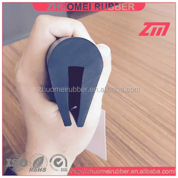 U Shaped Shaker Screen Crown Bar Channel Capping Rubber Seal - Buy ...