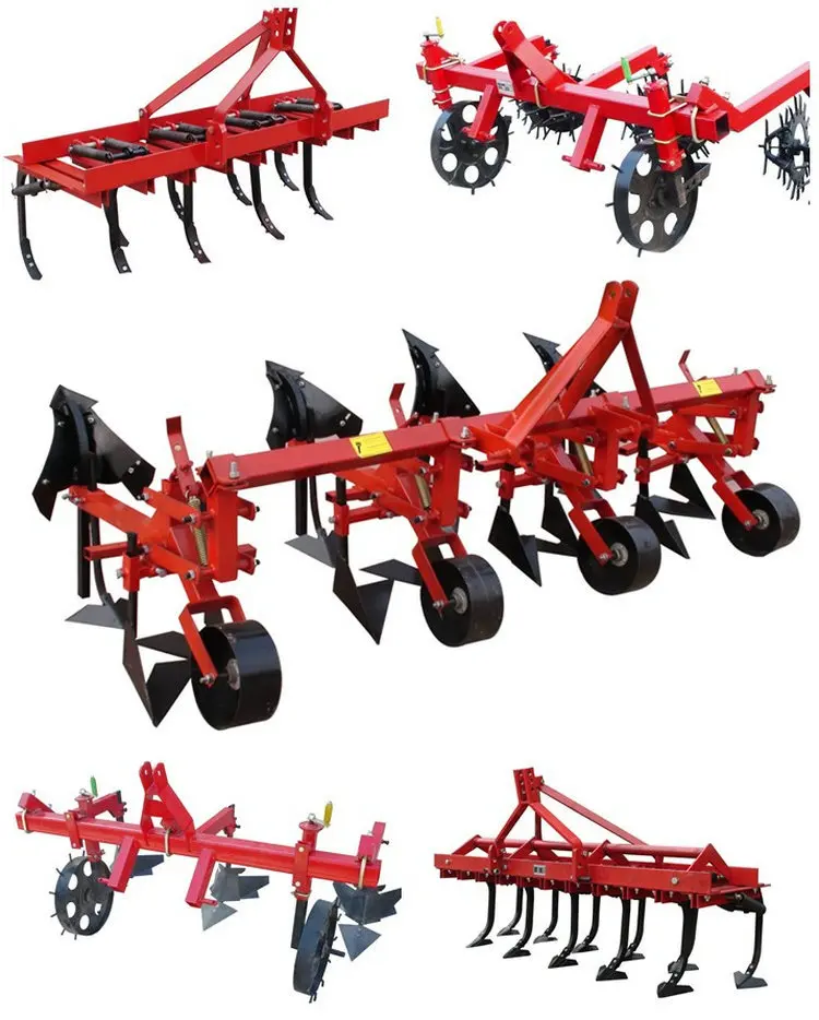 Farm High Quality Spring Cultivator Mini Tractor Cultivator Plow For ...