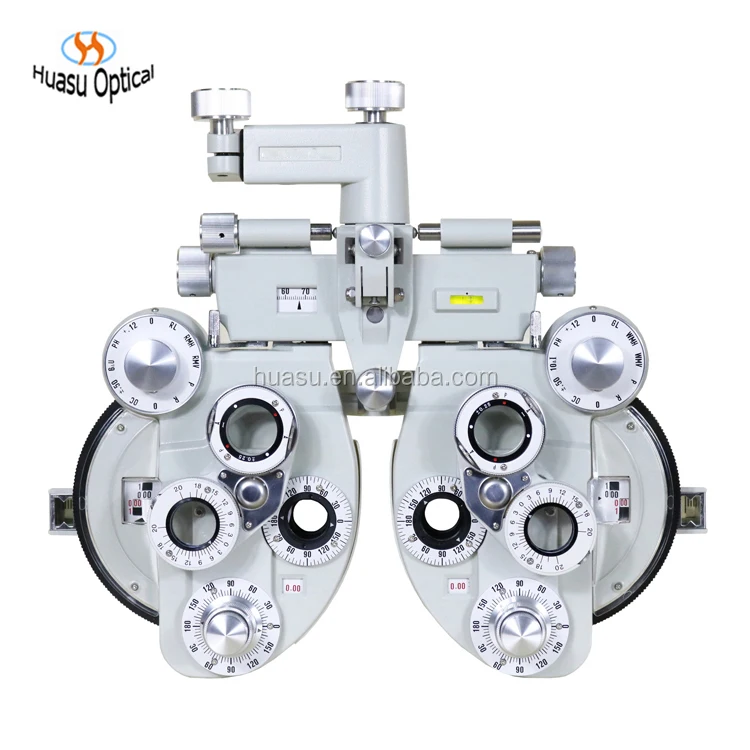 Foróptero barato Óptica oftálmica Foróptero manual Probador de vista ...