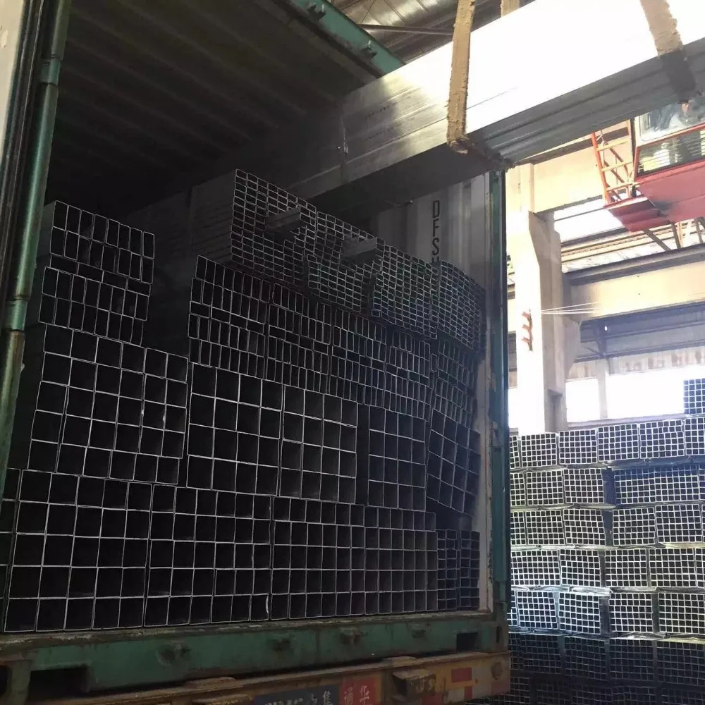 100x100 Hot Dip Galvanized Square Hollow Section Steel Tube Fence Post ...