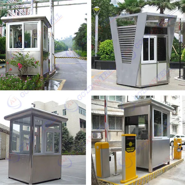 Safety And Beautiful Steel Structure Prefabricated Public Security ...