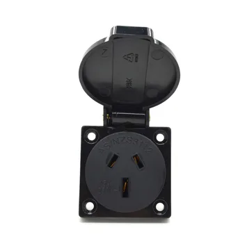 15a 250v 3 Pin Multiple Power Ip44 Australian Waterproof Socket - Buy ...