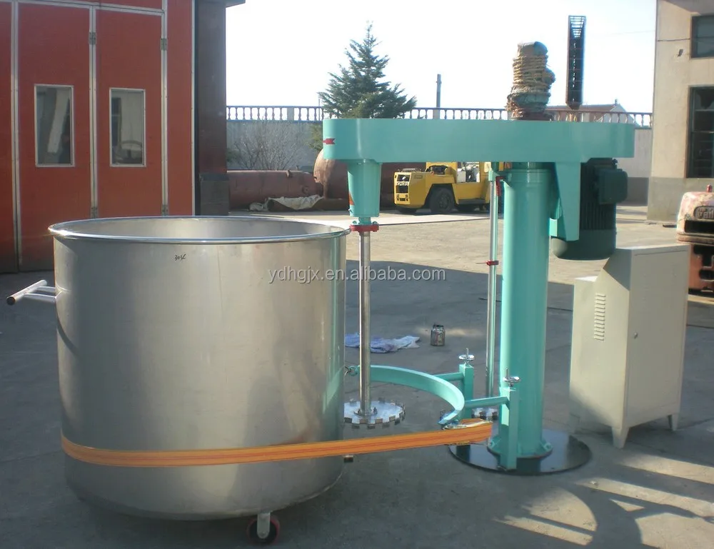 High Speed Industrial Paint Disperse/emulsion Paint Mixing Machine ...