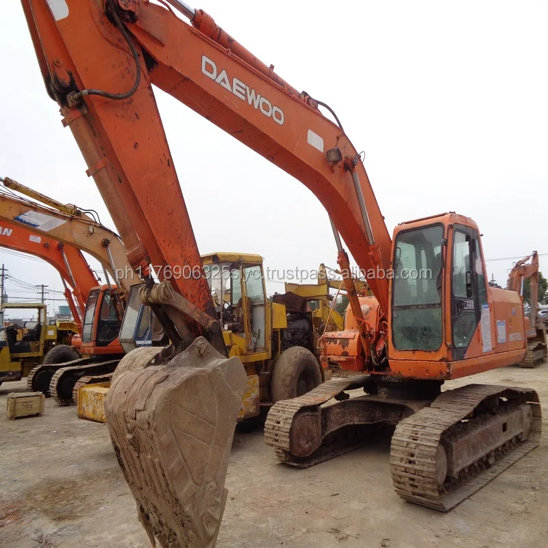 Used Daewoo Excavators Dh220lc-v,Used Daewoo Dh220 Excavator South ...
