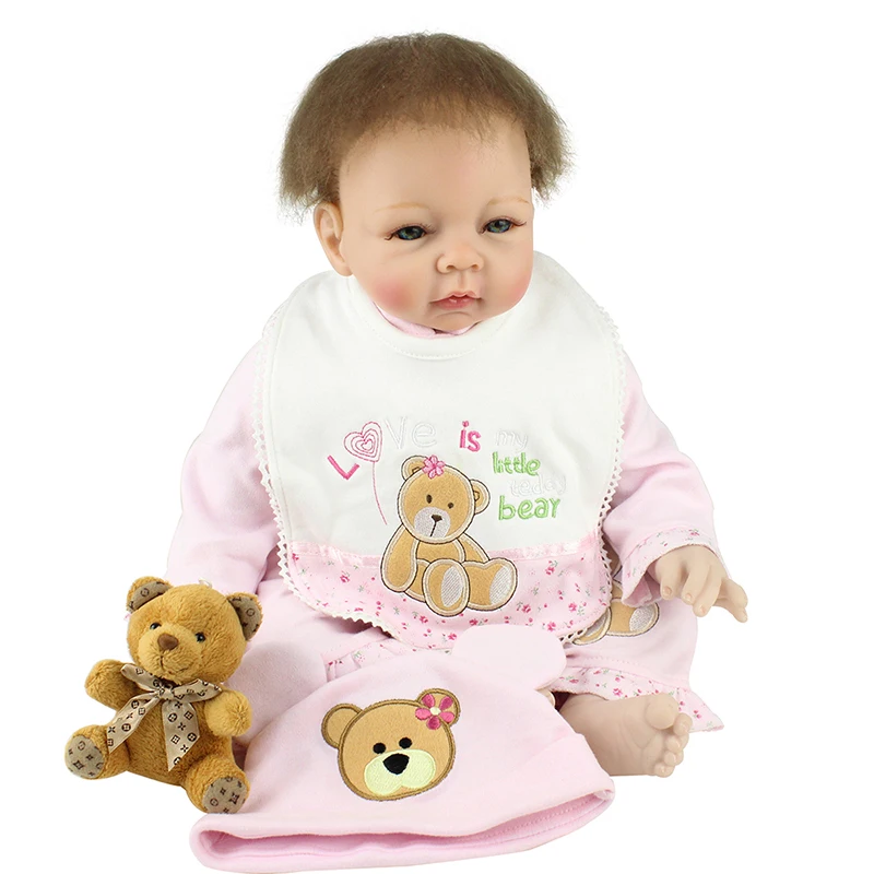 Echte Leven Reborn Babypoppen Zachte Vinyl Siliconen Pop Kinderen ...