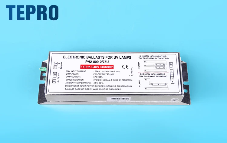 50/60hz Electronic Ballasts 110 To 240v 250v 75w 155w 250w Electronic ...