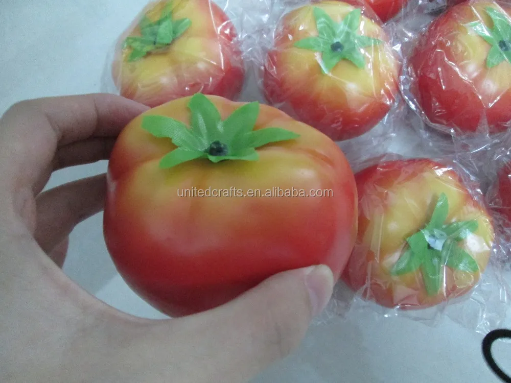 Artificial Tomato 8 Cm Realistic Life Size Fake Mock Fruit & Vegetables ...
