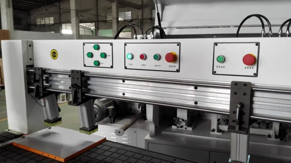 6 Heads Wood Horizontal Drilling and Boring Machine for Cabinet Boring ...