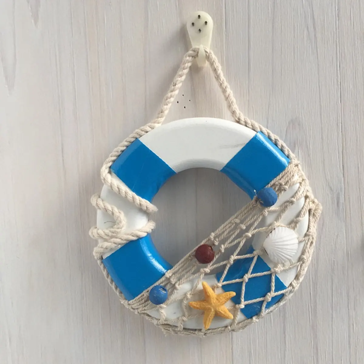 Wooden Mini Life Buoy Life Ring Buoy For Door And Wall Hanging - Buy ...