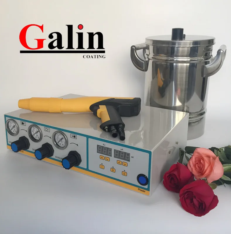 Electrostatic Powder Coating Gun Kit with Circuit Board