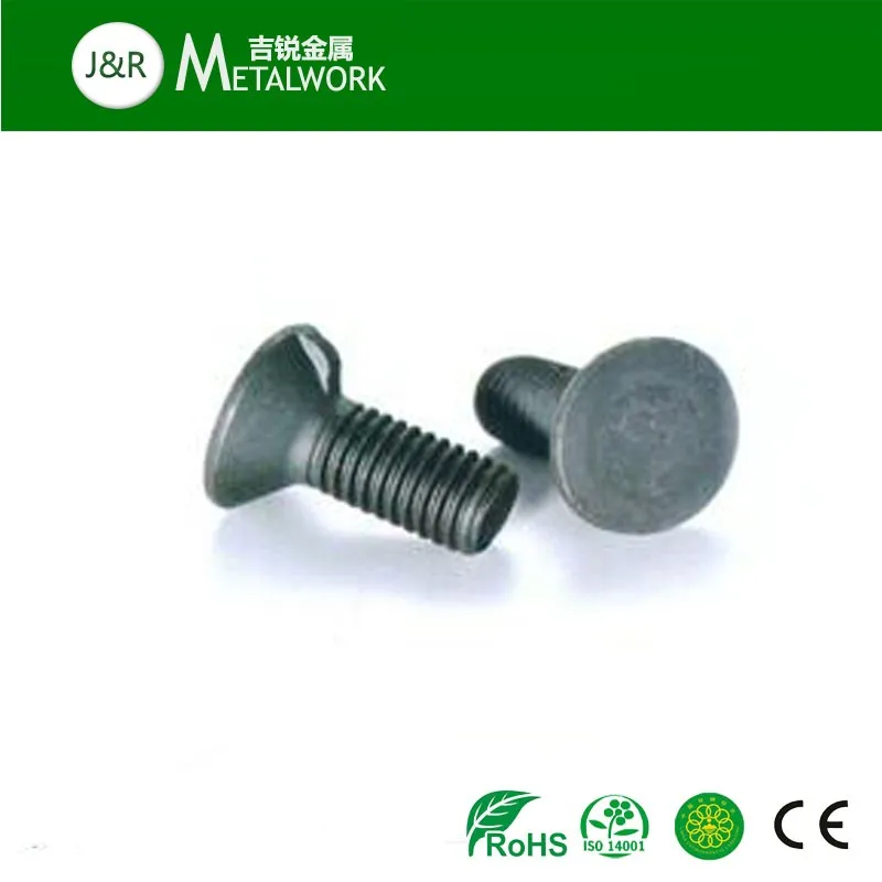 Grade 8.8 Grade 10.9 Din604 Carbon Steel Countersunk Flat Head Nib Bolt ...