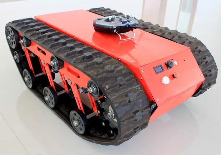 Remote Control 4wd All Aluminum Off-road Robot Smart Car 2ch Electric ...