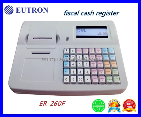 Ecr Electronic Online Cash Register Billing Machine Can Be With 5 ...